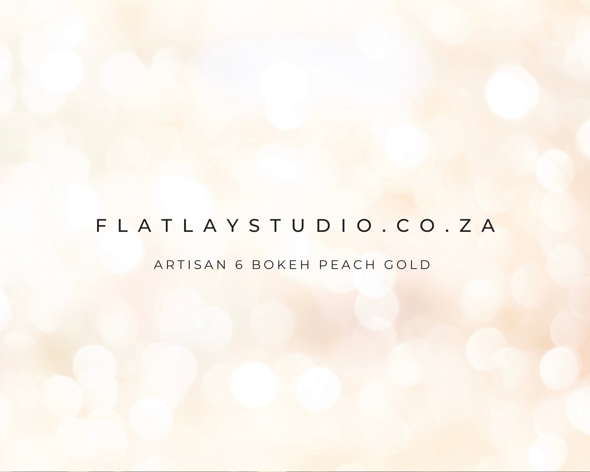 Artisan 6 Bokeh Lights - Shop Flat Lays | Flatlay Studio SA – FlatlayStudio
