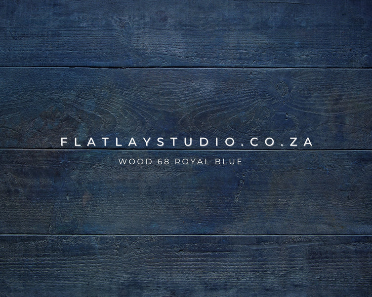 Wood 68 Royal Blue – FlatlayStudio